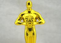 China 270mm Height figure Award Trophy Plastic Material Made With Blank Base for sale