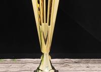 China Creative Plastic Trophy Cup Red / Blue Color Hollow - Carved Designed for sale