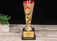 China Colorful Plating ABS Plastic Trophy Cup Custom Design And Logo Accepted for sale