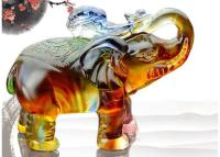 China High End Home Decorations Crafts Elephants Figurine Statue For Office / Home Decoration for sale