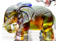 China High End Home Decorations Crafts Elephants Figurine Statue For Office / Home Decoration for sale