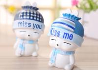 China Cute Non Toxic Resin Decoration Crafts Custom Logo / Texts Accepted for sale