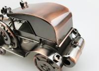 China Antique Copper Bubble Car Model Metal Decorations Crafts On The Desk Of Drawing Room for sale