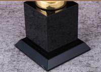 China Gold Silver Bronze Personalized Trophy Cup 330mm Height With 3D Engraved Star for sale