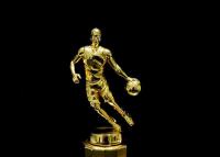 China Basketball Custom Trophy Cup Zinc Alloy Sports Competition For Victory Team Member for sale