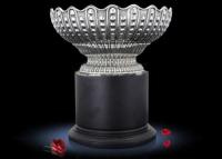 China Champion Metal Custom Trophy Cup Sand Blasting Texts Football Competition Design for sale