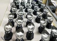 China Champion Metal Custom Trophy Cup Sand Blasting Texts Football Competition Design for sale