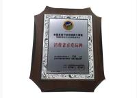 China Metal Plate Middle Wooden Shield Plaque As Souvenirs Awards In Company Activity for sale