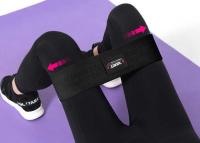 China Yoga Gym Exercise Hip Health Care Products Fabric Resistance Bands Custom Logo for sale