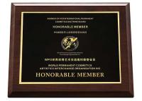 China Personalized Solid Blank Wooden Shield Plaque With Custom Metal Decoration for sale