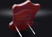 China Square Custom Trophy Awards Wood Gift Box Package As Company Decorations for sale