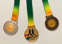 China Marathon Souvenirs Metal 70mm Custom Sports Medals for sale