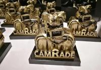 China Bags And Cameras Custom Tophy Cup As Souvenirs Or Gifts For Clients for sale