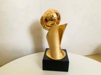 China Handball Custom Engraved Trophy As Prizes For Winners In Hand Ball Game for sale