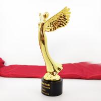 China Resin Flying Figure 285mm height Music Award Trophy With Wings for sale