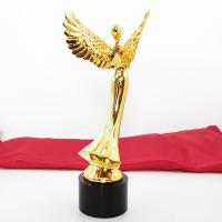 China Resin Flying Figure 285mm height Music Award Trophy With Wings for sale