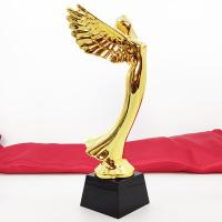 China Resin Flying Figure 285mm height Music Award Trophy With Wings for sale