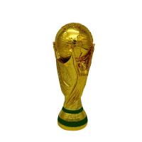 China Football Competition Winners Prize CCC Resin Trophy Cup Hand Made for sale