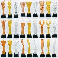China Golden Different Design Polyresin Sports Day Trophy Souvenir gifts for sale