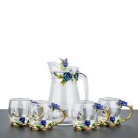 China Decorating 370ml Enamel Coffee Cup Gifts For Wedding Anniversary for sale
