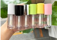 China Lovely 4ml Lip Gloss Tube with Lip Oil Container Wrapped in Plastic for Easy Storage for sale