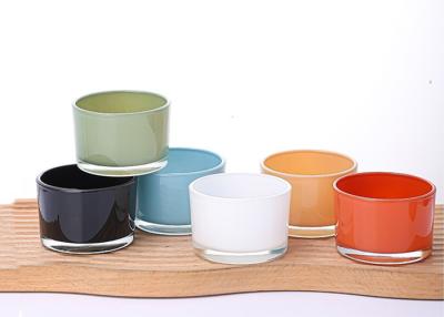 China 140ml Home Decoration Glass Scented Candle Jars With Lids and Box Sets for sale