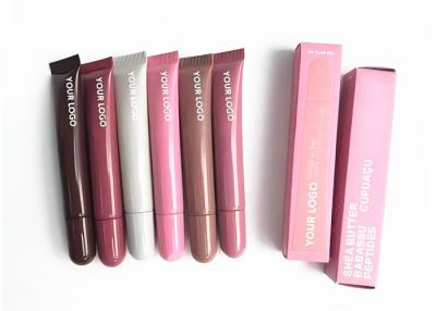 China 10ml 15ml 20ml PE Extruded Lip Gloss Hose Beautiful Plastic Tube Packaging for sale