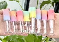 China Empty 4ml 6ml Makeup Packaging Heart Shape Luxury Containers 6ml Big Brush Lip Gloss Tubes for sale