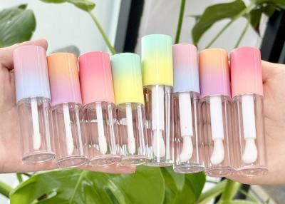 China Empty 4ml 6ml Makeup Packaging Heart Shape Luxury Containers 6ml Big Brush Lip Gloss Tubes for sale