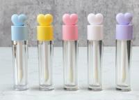 China 4ml 6ML 8ml Lovely Big Wand Brush Lip Oil Bottle Lip Gloss Tube Container for sale