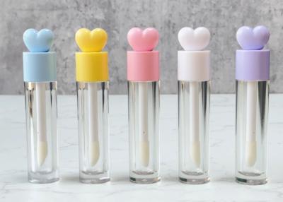 China 4ml 6ML 8ml Lovely Big Wand Brush Lip Oil Bottle Lip Gloss Tube Container for sale