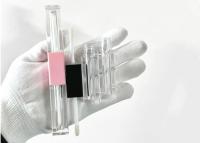 China AS Empty 1.5ml*2 Square Double Sided Lip Gloss Tube For Makeup Packaging for sale