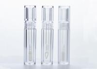 China Custom 3.5ml Clear Lip Gloss Tube Plastic Empty Cosmetic Liquid Lipstick Tube for sale