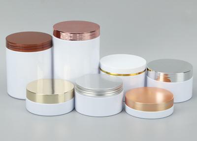 China Food Grade Transparent 80ml 100ml 120ml 150ml 250ml 500ml 1000ml Frosted PET Plastic Jar With Gold Lid for sale