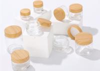 China Glass Jars with Aluminum Lids Empty Glass Sample Jars for Makeup Lip Scrub Balm Lotions for sale