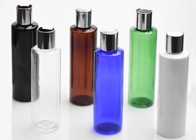 China 200ml Custom Logo Clear Amber  Black Skincare Plastic flip cover Bottle for sale