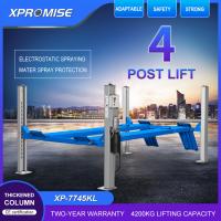 China Four Post Lift For Auto Garage Repair Equipment Suitable For Wheel Alignment And Tire Changer At Work Shop And Tire Shop for sale