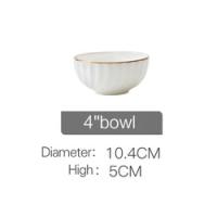 China Gold Line White Bone China Embossed Tableware Wedding Charger Plate Dinner Plate Bowl Mug Coffee Cup Set 100pcs for sale