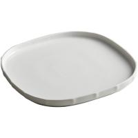 China Custom Printed Polygonal Ceramic Plates 8 10 12 Inch Wholesale Dinnerware for sale