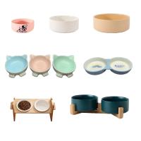 China Custom Ceramic Pet Bowl Feeders for Small Dog Cat Food Water 2000pcs MOQ for sale