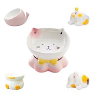 China Custom Ceramic Pet Bowl Feeders for Small Dog Cat Food Water 2000pcs MOQ for sale
