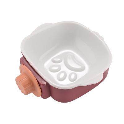 China Customizable Rounded Ceramic Pet Bowl for Cats Dogs 10 oz Capacity Sustainable for sale