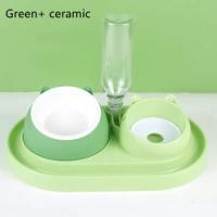 China 3 In 1 Ceramic Pet Bowl Feeder Multifunction For Small Animals for sale