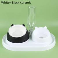 China 3 In 1 Ceramic Pet Bowl Feeder Multifunction For Small Animals for sale