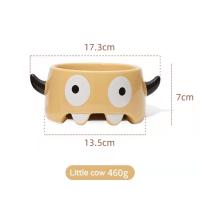 China Eco Friendly Ceramic Pet Bowl Durable Dog Feeder 2pcs MOQ Customizable for sale