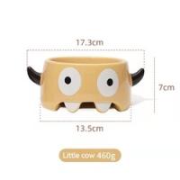 China Eco Friendly Ceramic Pet Bowl Durable Dog Feeder 2pcs MOQ Customizable for sale