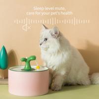 China Smart Electric Ceramic Automatic Cat Water Fountain 1.5L Super Silent Pet Feeder for sale
