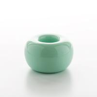 China Modern Ceramic Toothbrush Holder Set Stand 2x4x2.5cm Pink Blue Green for sale