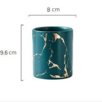 China Custom Ceramic Candle Vessels Porcelain Empty Candle Jars 1000pcs MOQ for sale