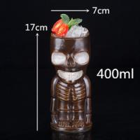 China Creative Ceramic Tiki Mugs Hawaiian Cocktail Mug Porcelain Beer Wine Mug 10pcs Custom Size for sale